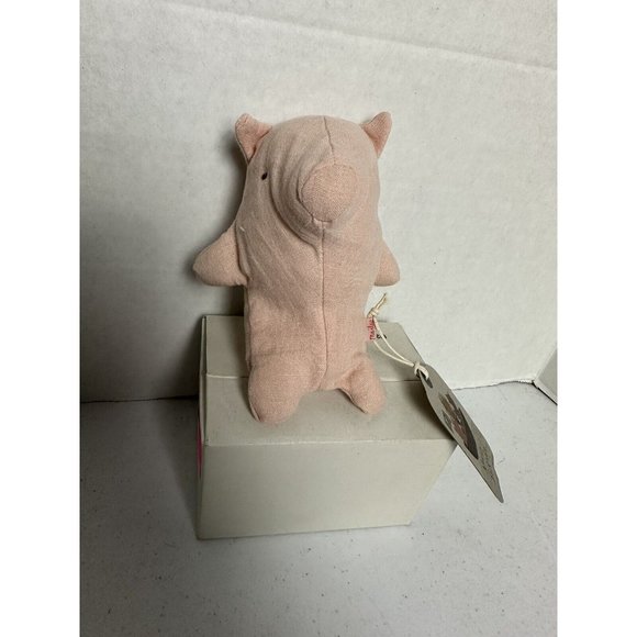 Maileg | Toys | Maileg Noahs Friends Pig Mini Linen Plush Animal Danish ...